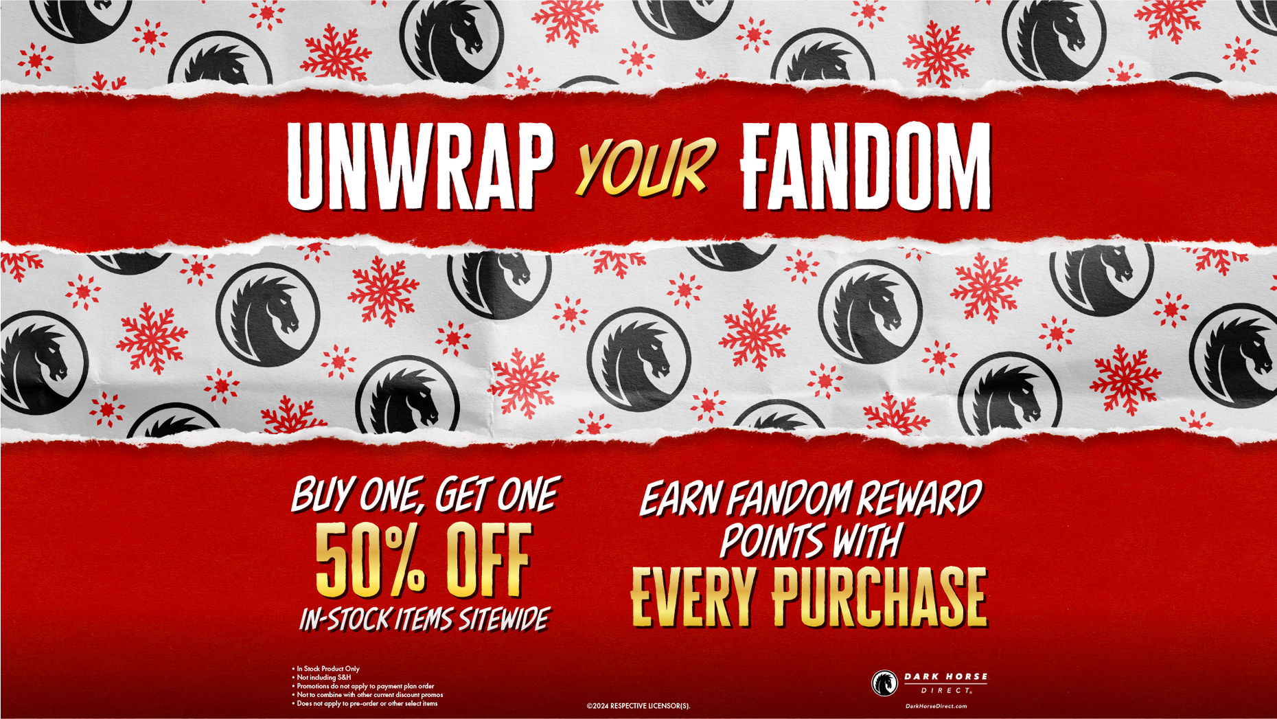 Unwrap Your Fandom Holiday Sale – Dark Horse Direct