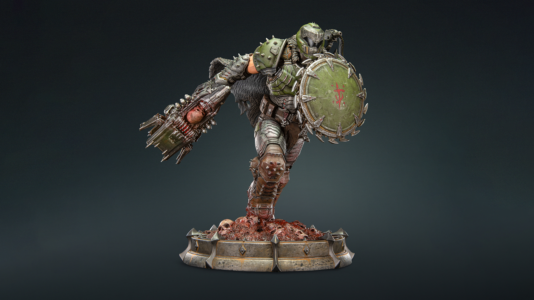 New Product Announcement: DOOM: The Dark Ages - Doom Slayer PVC Figure ...