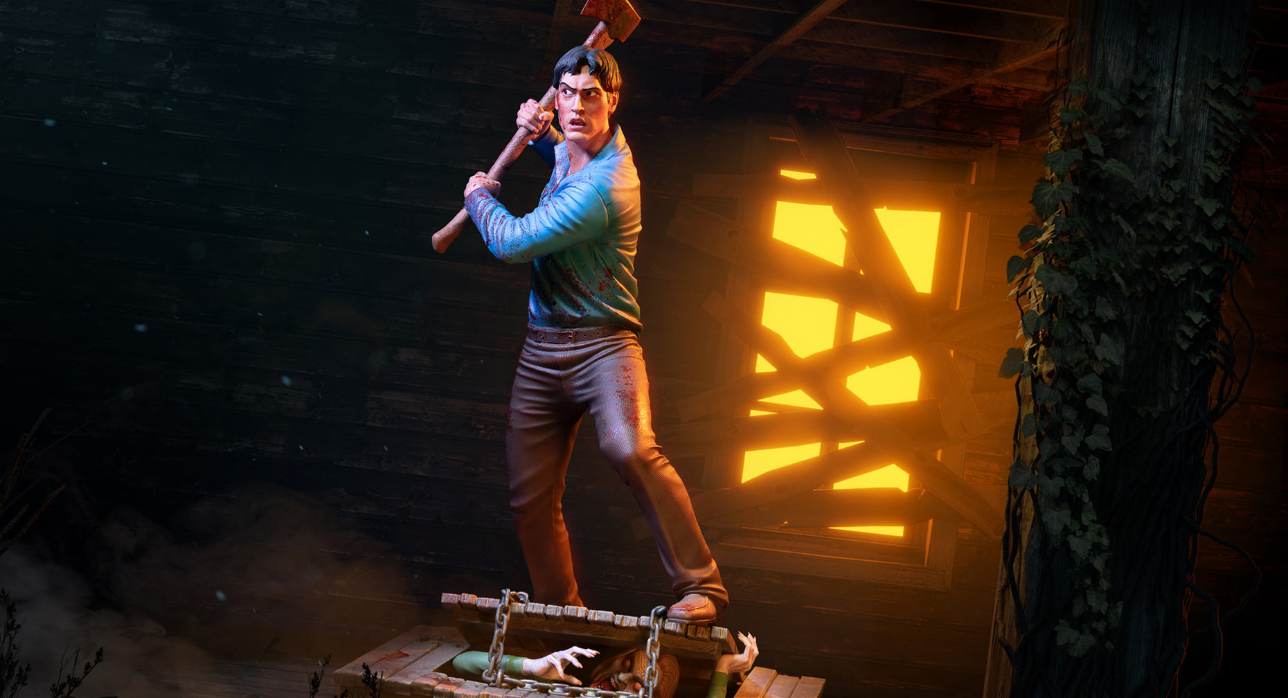 New Product Announcement - The Evil Dead: Ash Statue – Dark Horse Direct