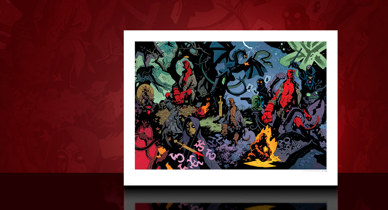 New Product Announcement - Hellboy: His Life and Times Fine Art Print ...