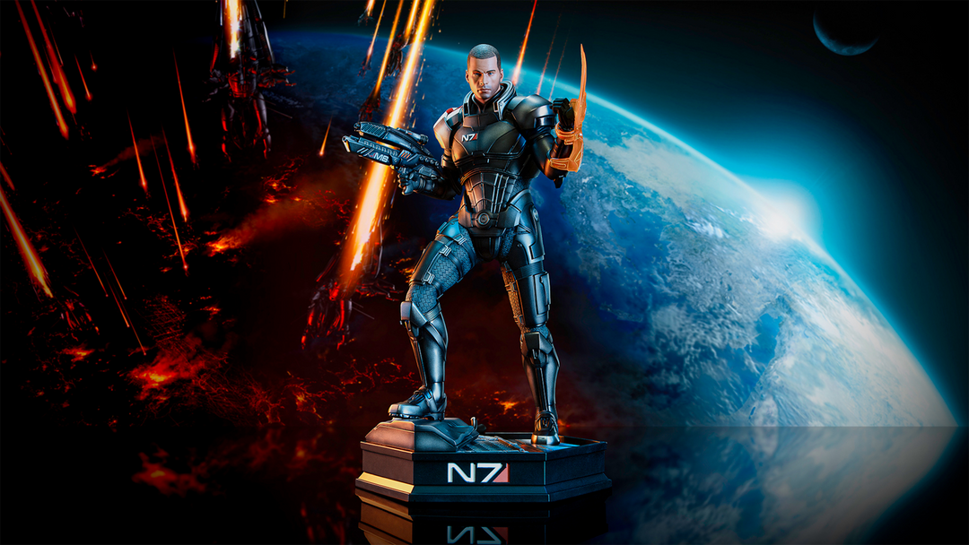 New Product Announcement: Mass Effect - Commander John Shepard 1/6 Sca ...