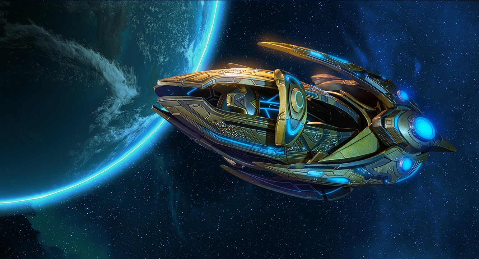 New Product Announcement - StarCraft Protoss Carrier Replica – Dark ...
