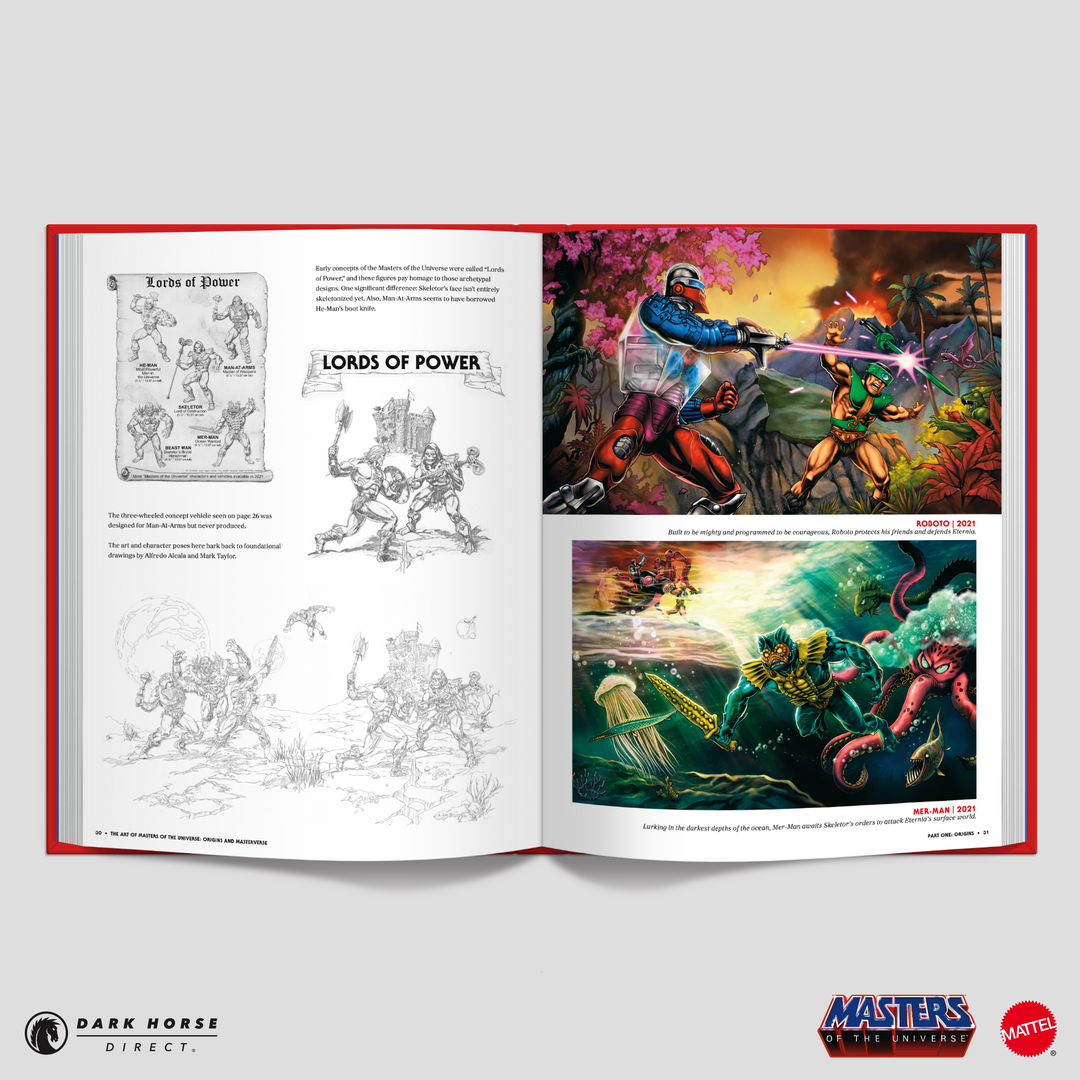 The Art of Masters of the Universe: Origins and Masterverse HC (Deluxe ...