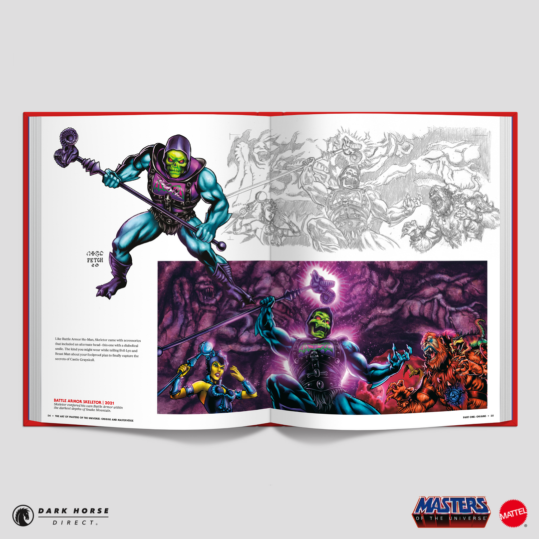 The Art of Masters of the Universe: Origins and Masterverse HC (Deluxe ...