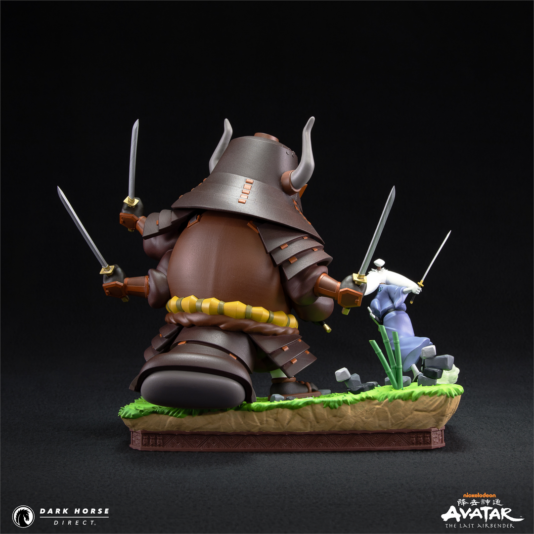 Avatar: The Last Airbender - Samurai Appa vs Ronin Momo Statue – Dark ...