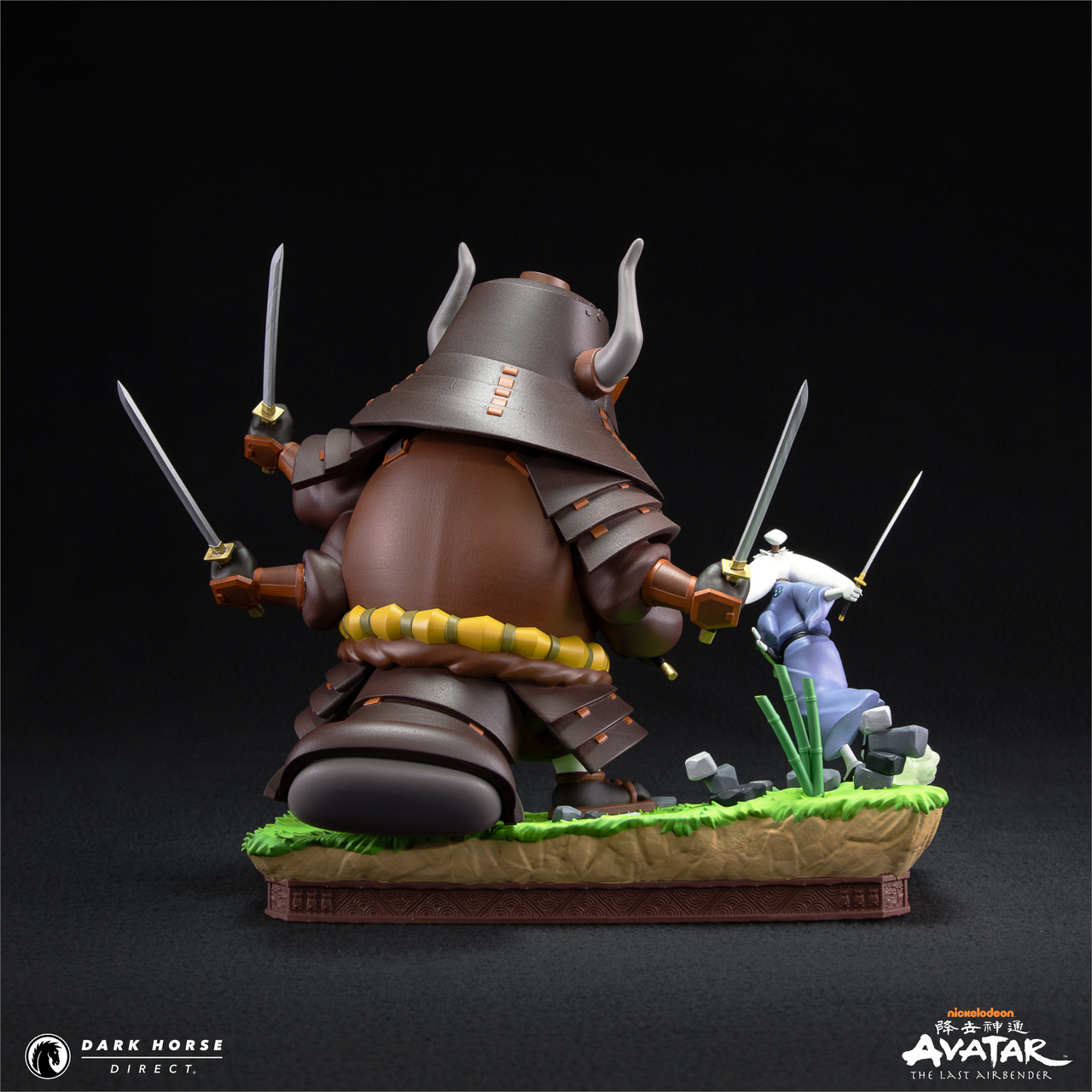 Avatar: The Last Airbender - Samurai Appa vs Ronin Momo Statue – Dark ...