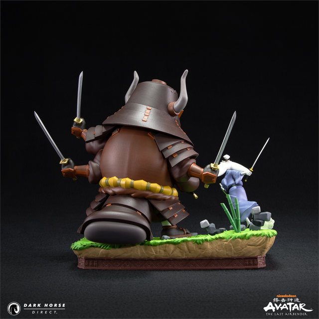 Avatar: The Last Airbender - Samurai Appa vs Ronin Momo Statue – Dark ...