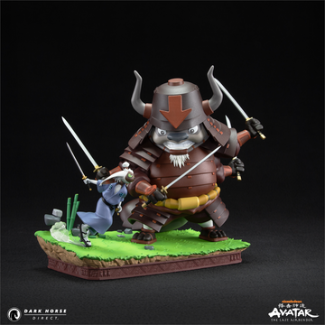 Avatar: The Last Airbender - Samurai Appa vs Ronin Momo Statue – Dark ...