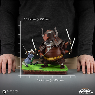 Avatar: The Last Airbender - Samurai Appa vs Ronin Momo Statue – Dark ...