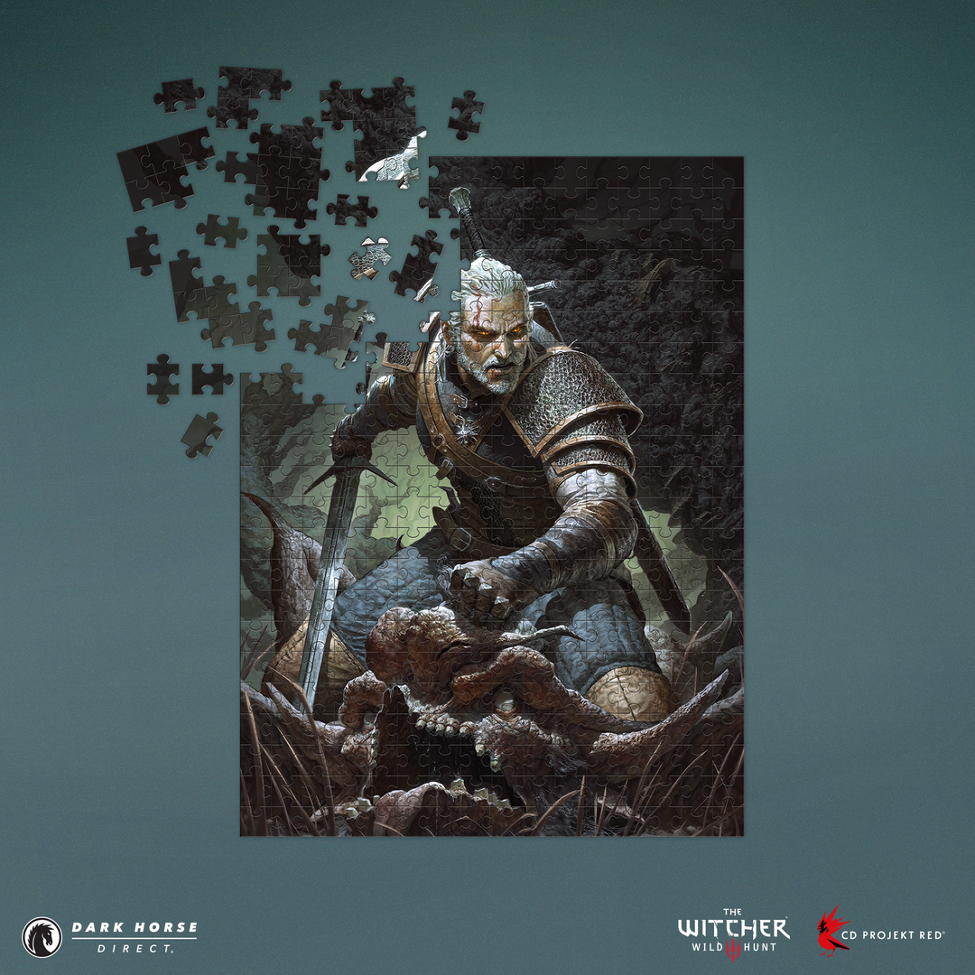 The Witcher 3 - Wild Hunt: Geralt and His Trophy Puzzle – Dark Horse Direct