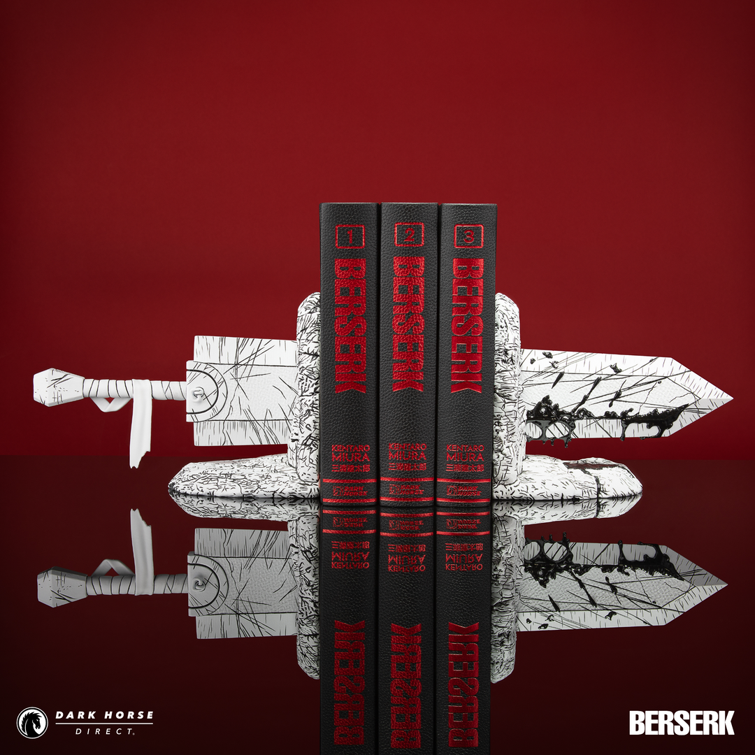 Berserk: Dragon Slayer Sword Bookends (Manga Paint Variant) – Dark ...