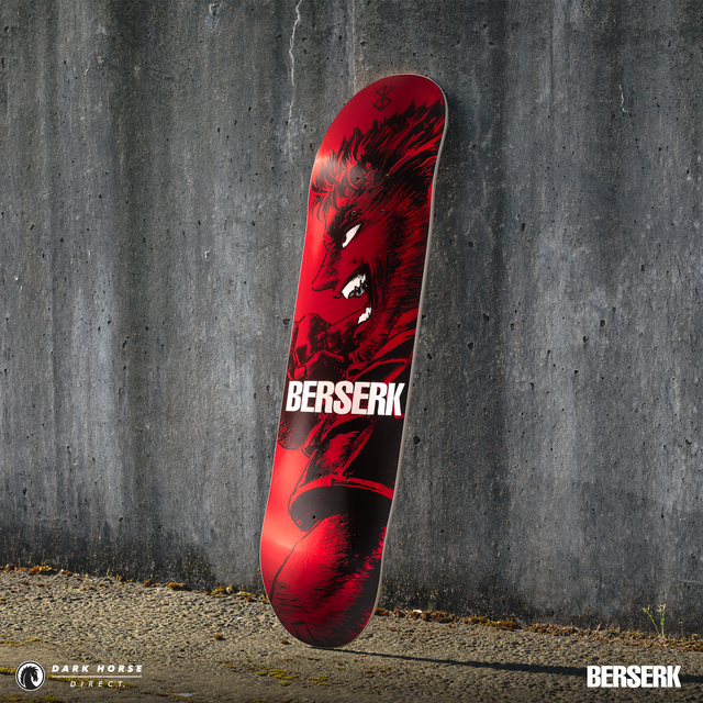 Berserk Skate Deck: Guts' Rage – Dark Horse Direct