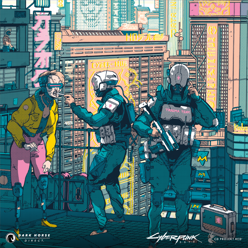 Cyberpunk 2077: Night City Fine Art Print – Dark Horse Direct