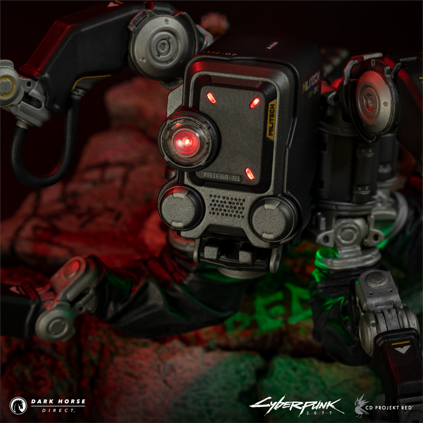 Cyberpunk 2077: Militech Spiderbot “Flathead” Statue – Dark Horse Direct