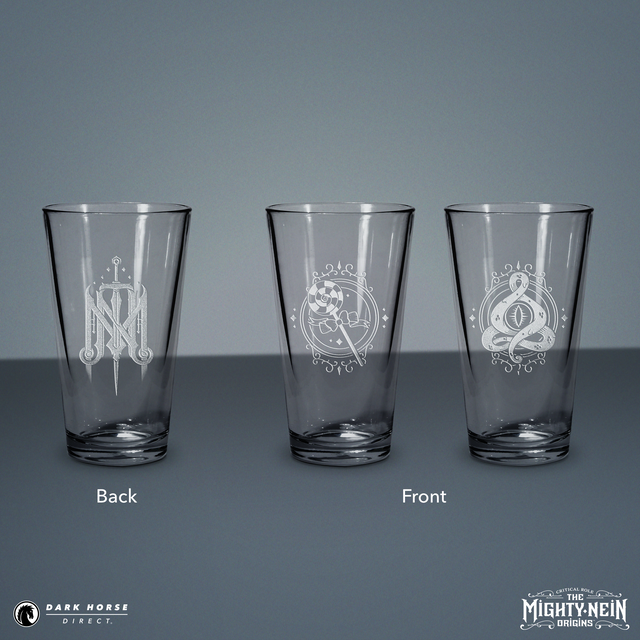 Critical Role: The Mighty Nein Pint Glass Set - Jester Lavorre and Fjo ...