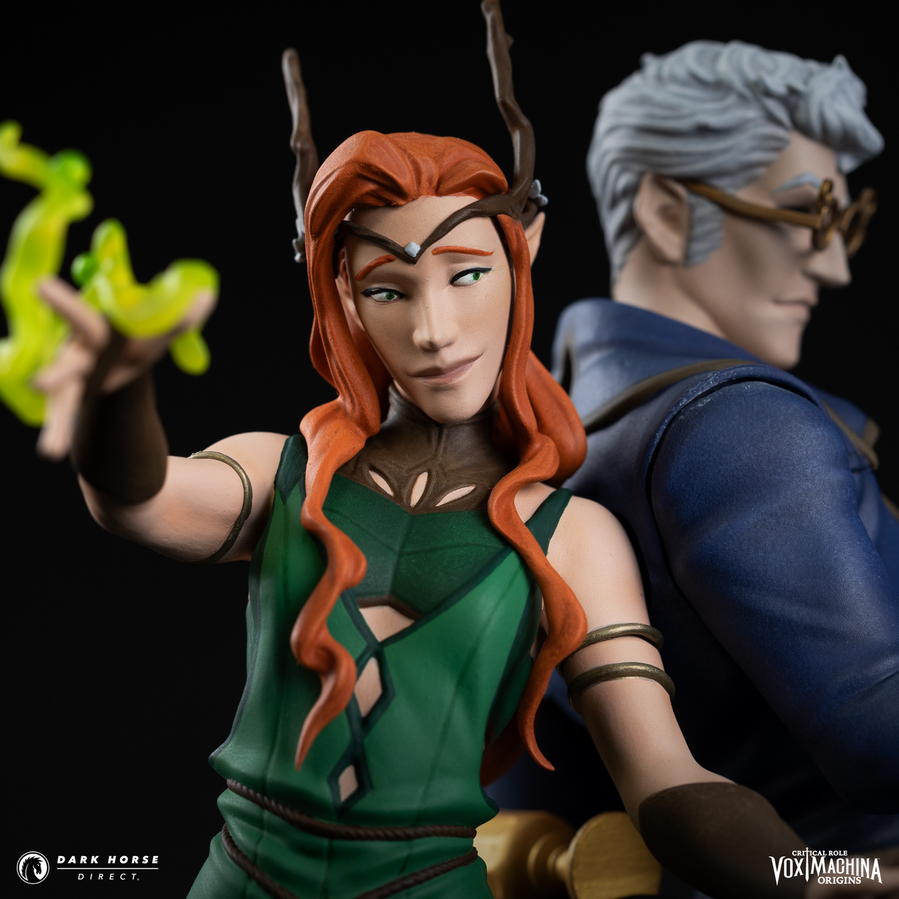 Critical Role: Vox Machina Origins - Keyleth and Percy Bust – Dark ...