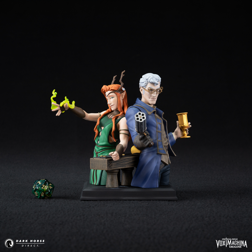 Critical Role: Vox Machina Origins - Keyleth and Percy Bust – Dark ...