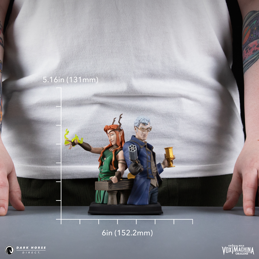 Critical Role: Vox Machina Origins - Keyleth and Percy Bust – Dark ...