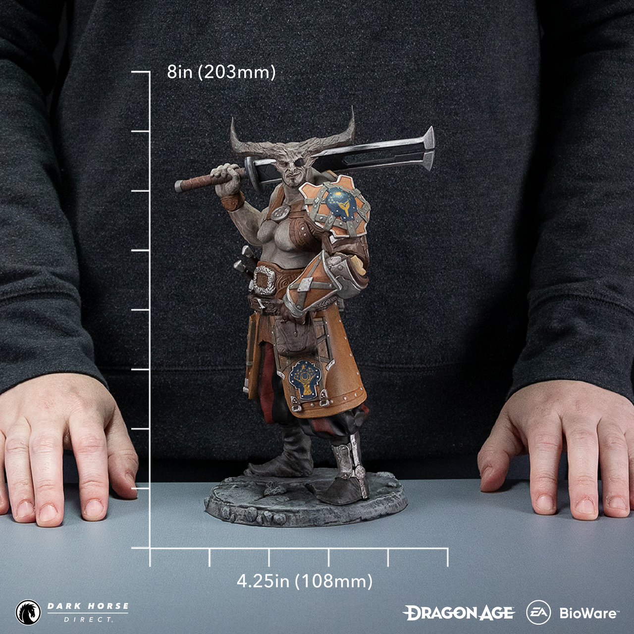 Dragon Age: The Iron Bull Statuette – Dark Horse Direct