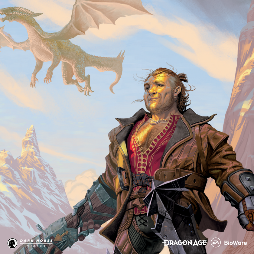 Dragon Age: Varric Fine Art Print – Dark Horse Direct