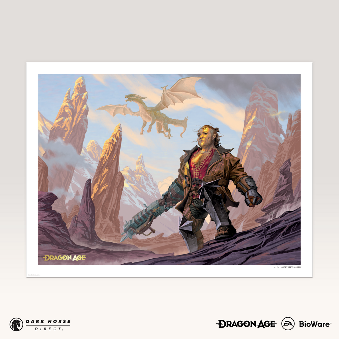 Dragon Age: Varric Fine Art Print – Dark Horse Direct