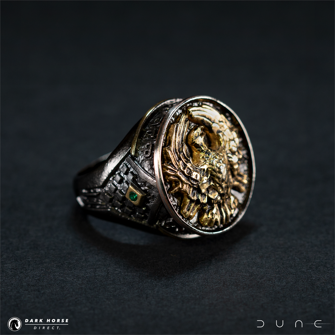 Dune: Atreides Signet Ring Replica – Dark Horse Direct