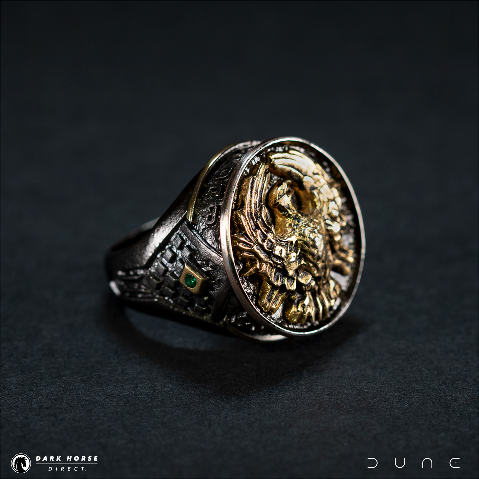 Dune: Atreides Signet Ring Replica – Dark Horse Direct