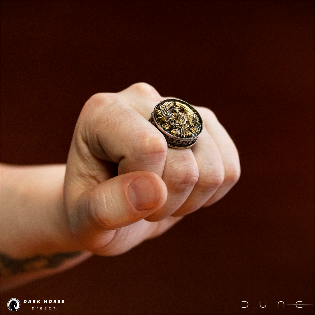 Dune: Atreides Signet Ring Replica – Dark Horse Direct