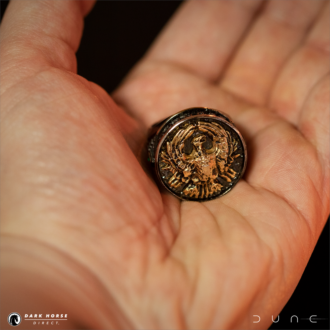 Dune: Atreides Signet Ring Replica – Dark Horse Direct