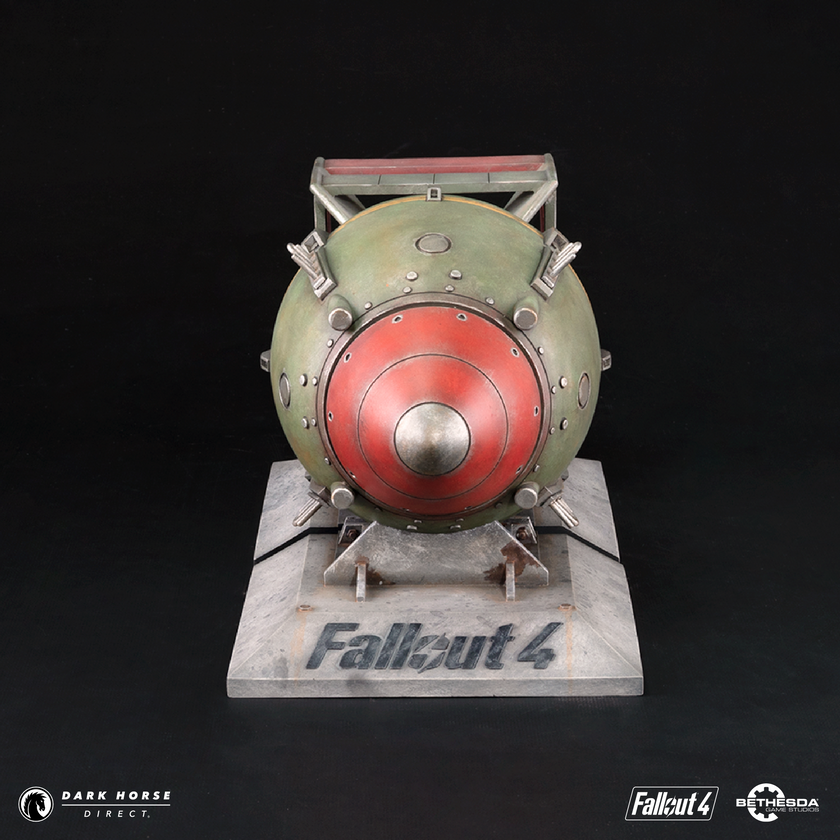 Fallout 4: Liberty Prime Nuke Bomb Bookends – Dark Horse Direct