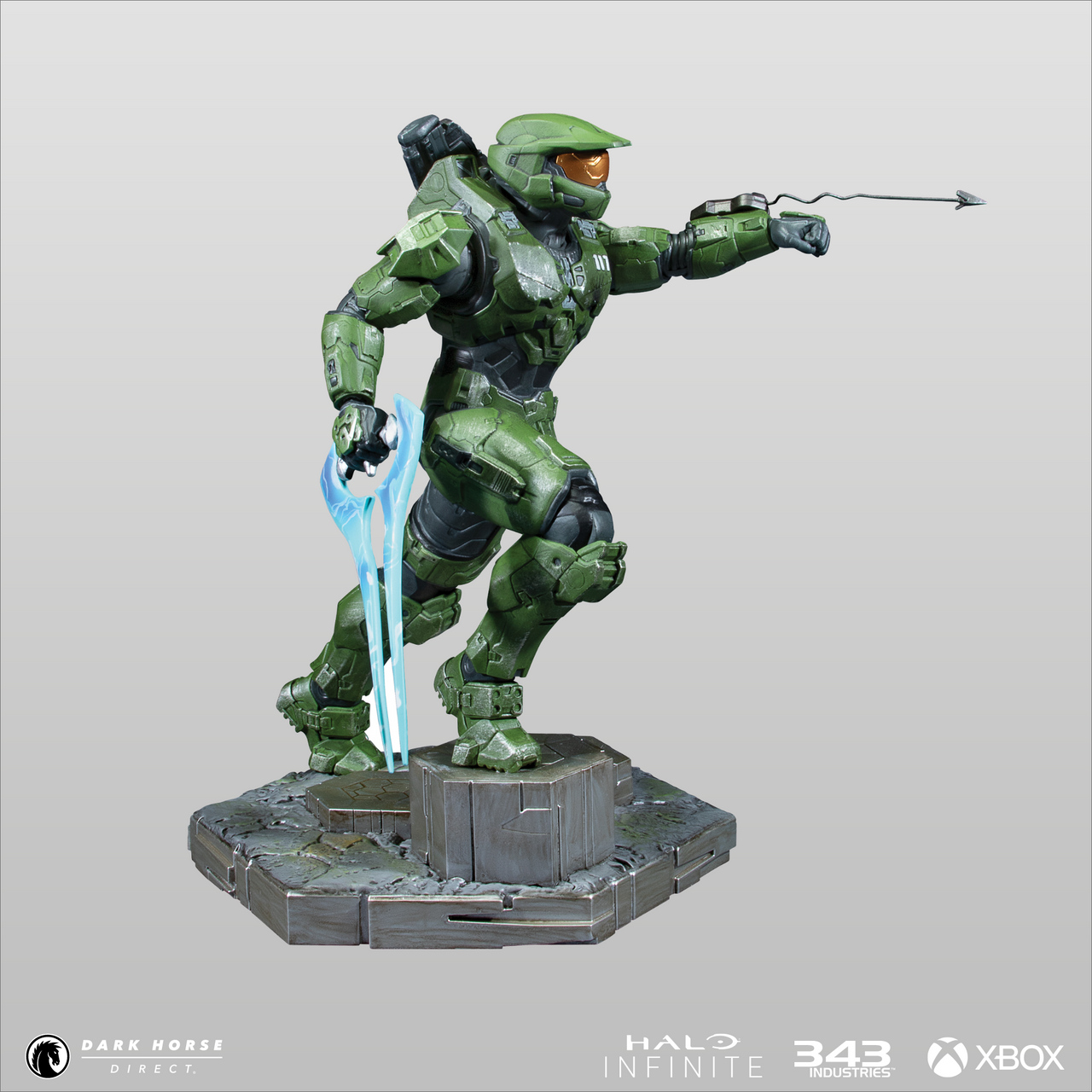 Halo Infinite: Master Chief With Grappleshot PVC Statue – Dark Horse Direct