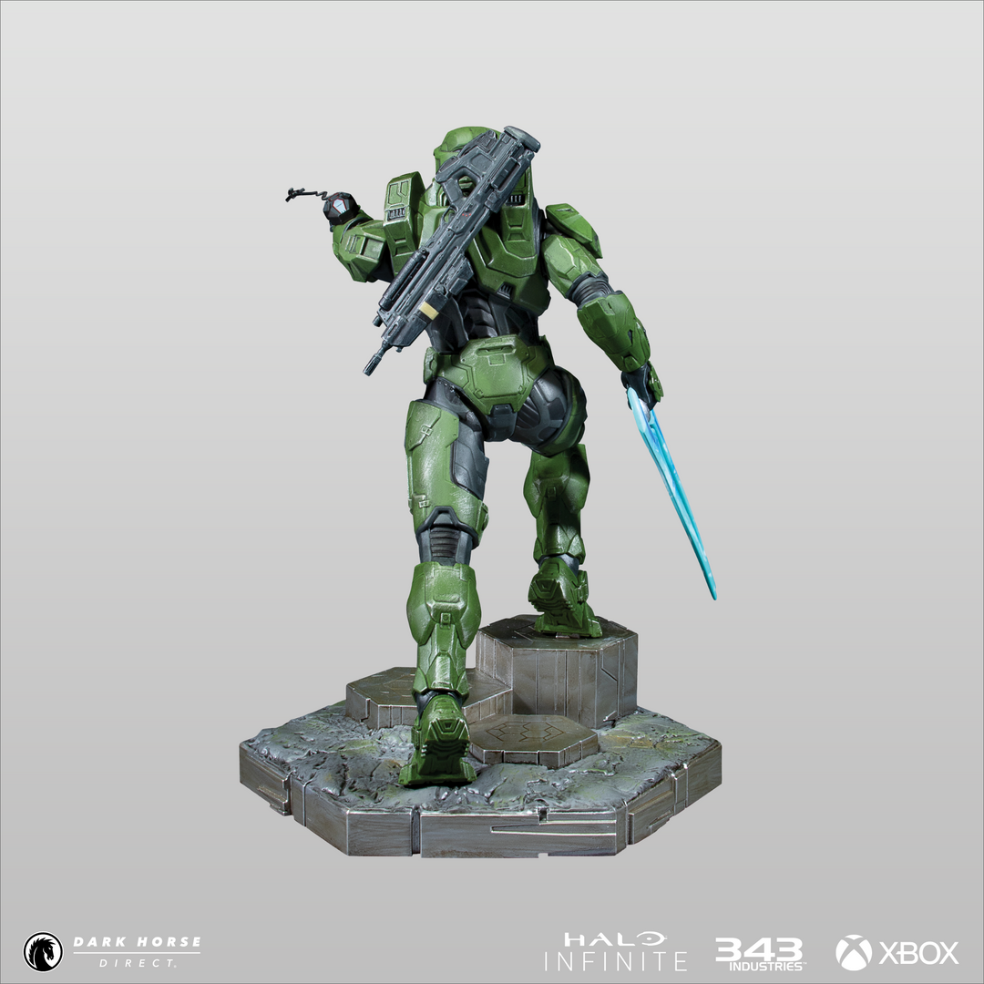 Halo Infinite: Master Chief With Grappleshot PVC Statue – Dark Horse Direct