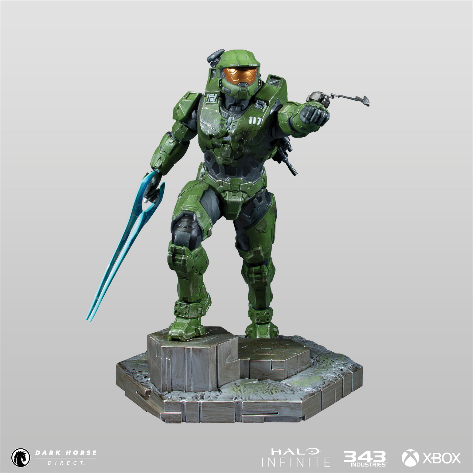 Halo Infinite: Master Chief With Grappleshot PVC Statue – Dark Horse Direct