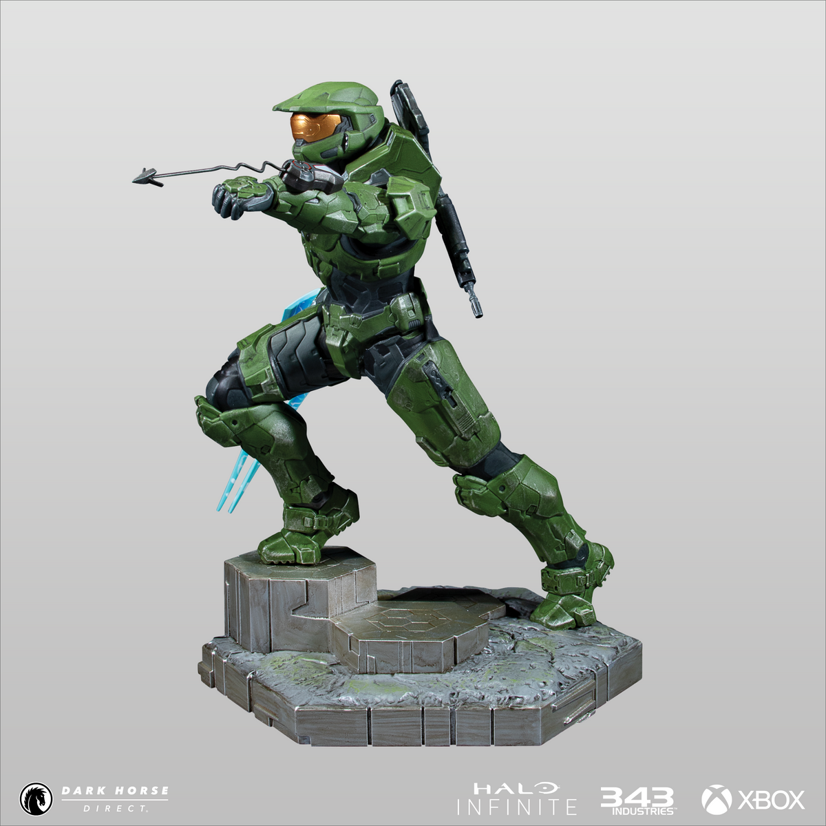 Halo Infinite: Master Chief With Grappleshot PVC Statue – Dark Horse Direct
