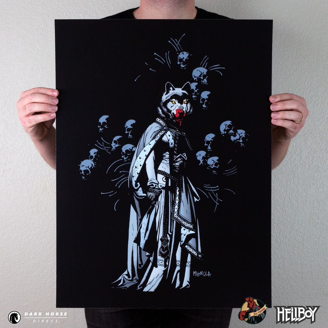 Hellboy 30th Anniversary: Dark Horse Presents #90 Screenprint – Dark ...