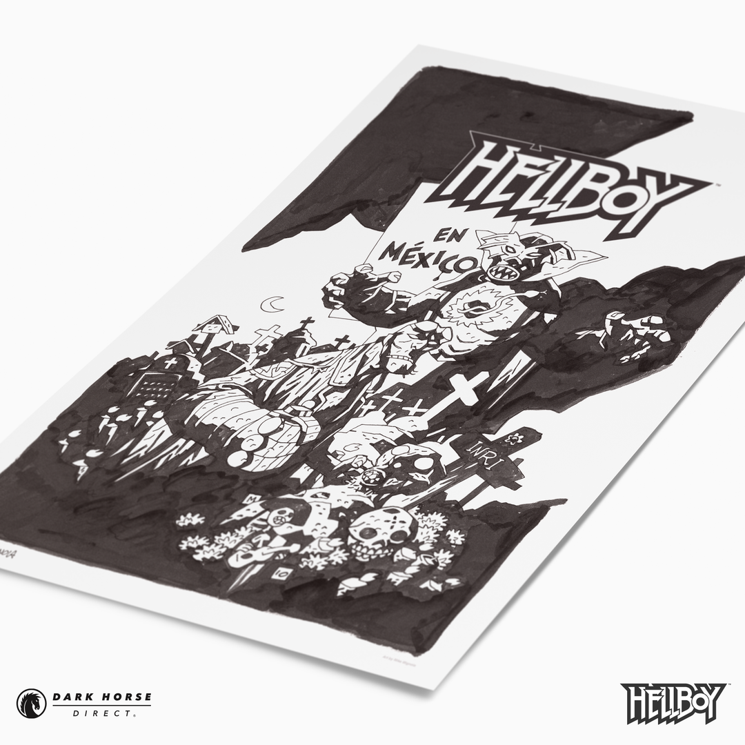 Hellboy in Mexico 15th Anniversary Screenprint - Artist's Edition ...