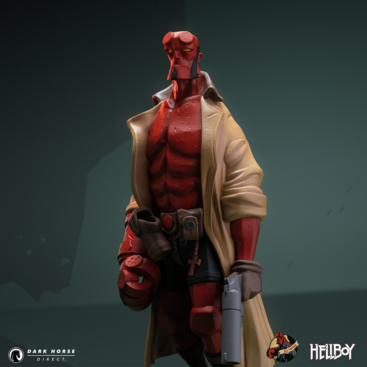 Hellboy 30th Anniversary Deluxe Vinyl Figure – Dark Horse Direct