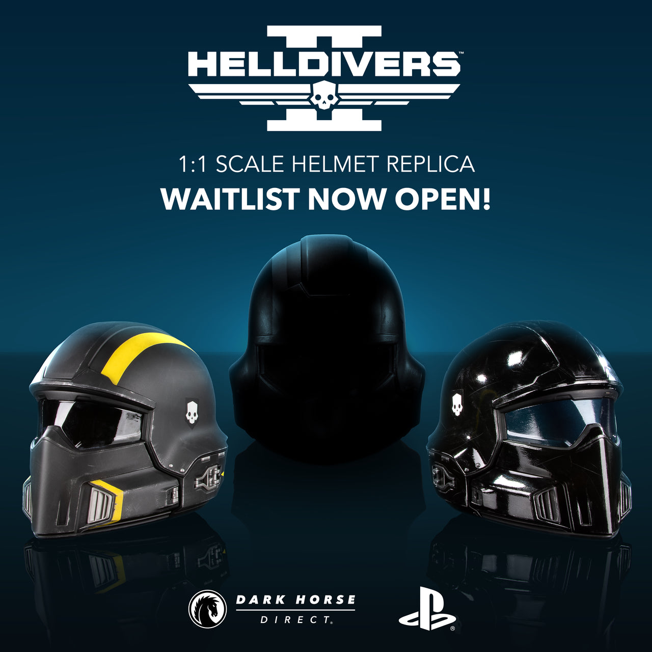 Helldivers 2: Helmet 1:1 Scale Replica – Dark Horse Direct
