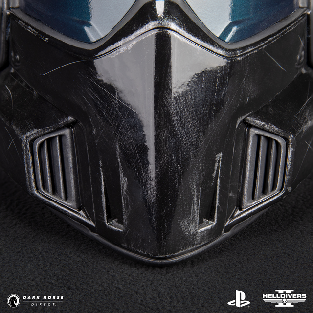 Helldivers 2: B-22 Model Citizen Helmet 1:1 Scale Replica – Dark Horse ...