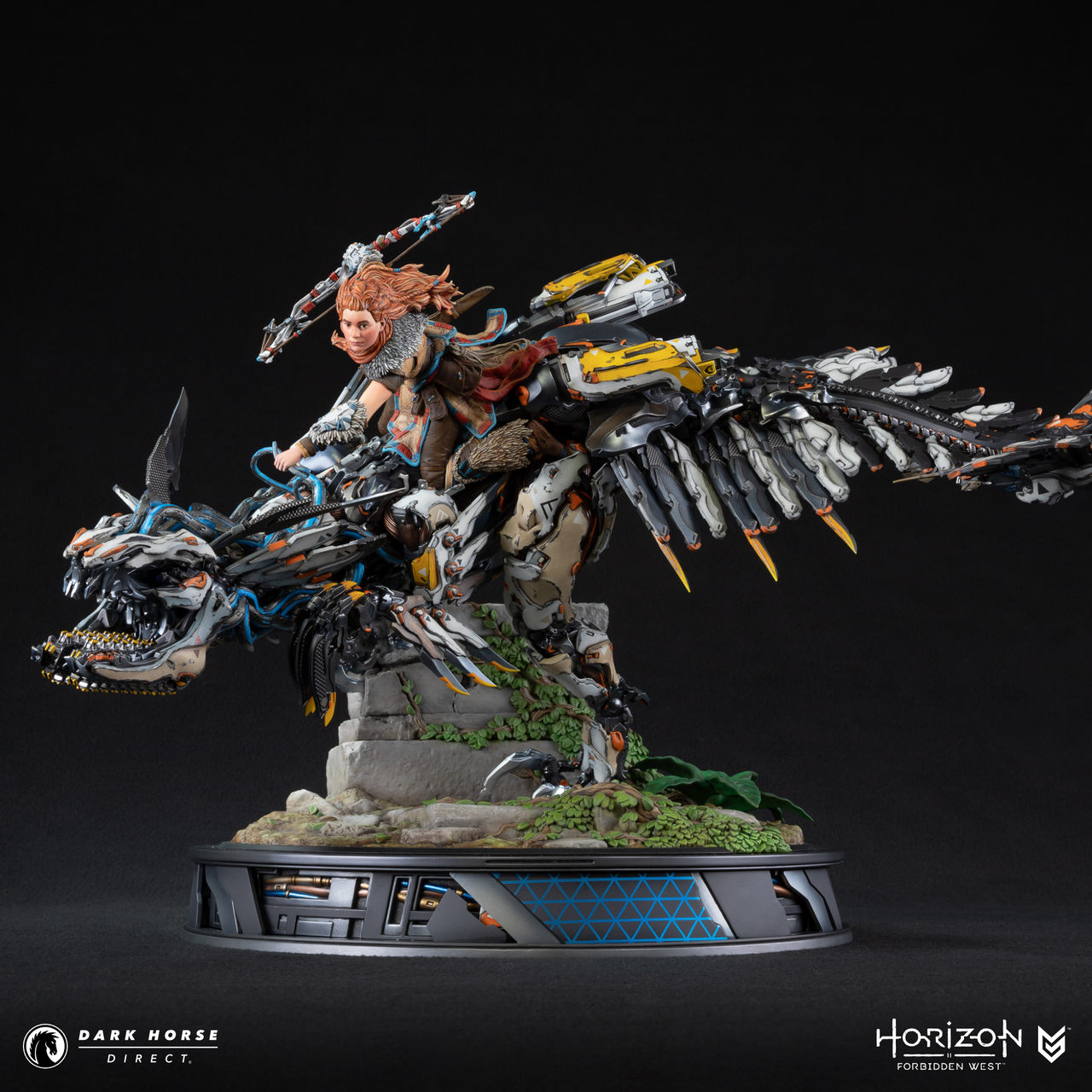Horizon Forbidden West: Aloy on Clawstrider 1:9 Scale Premium Statue ...