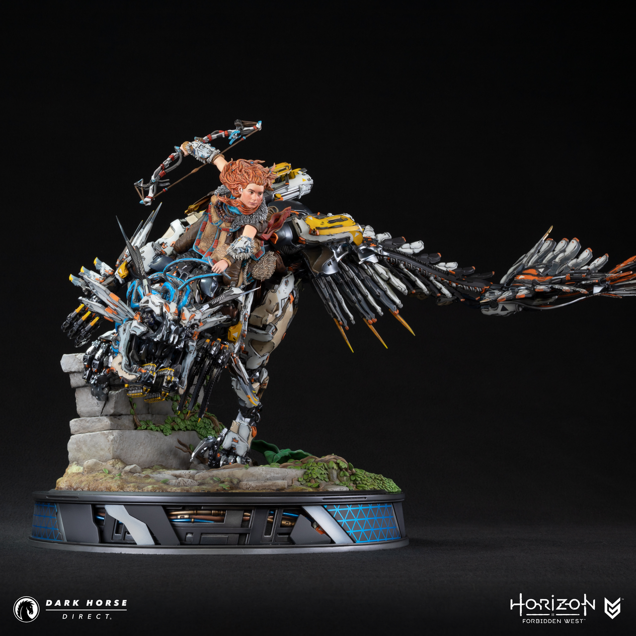 Horizon Forbidden West: Aloy on Clawstrider 1:9 Scale Premium Statue ...