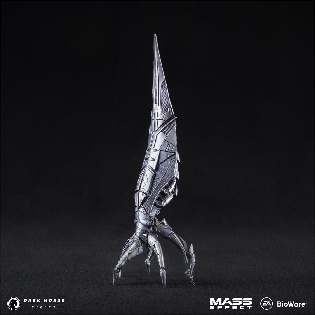 Mass Effect: 8" Reaper Sovereign Die-Cast Ship Replica - Silver Varian ...