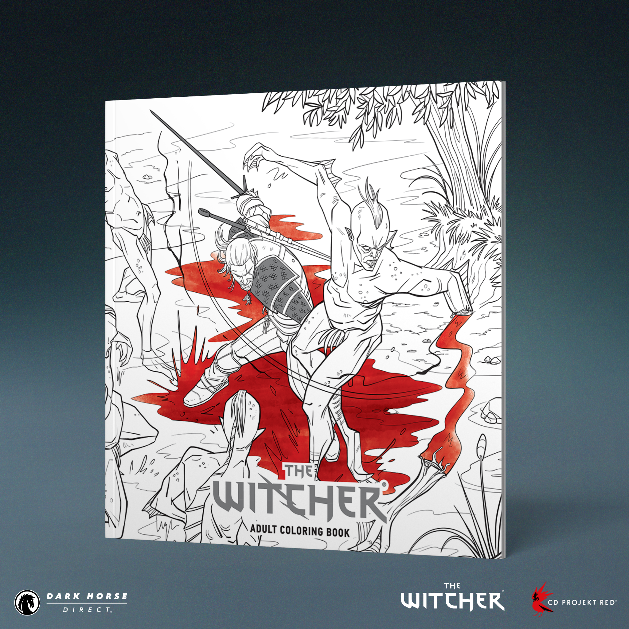 The Witcher Adult Coloring Book TPB – Dark Horse Direct