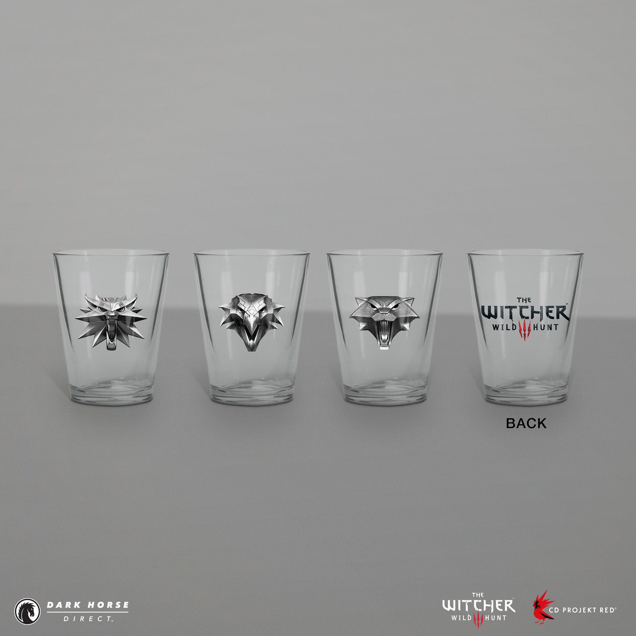 The Witcher 3: The Wild Hunt - Shot Glass Set – Dark Horse Direct