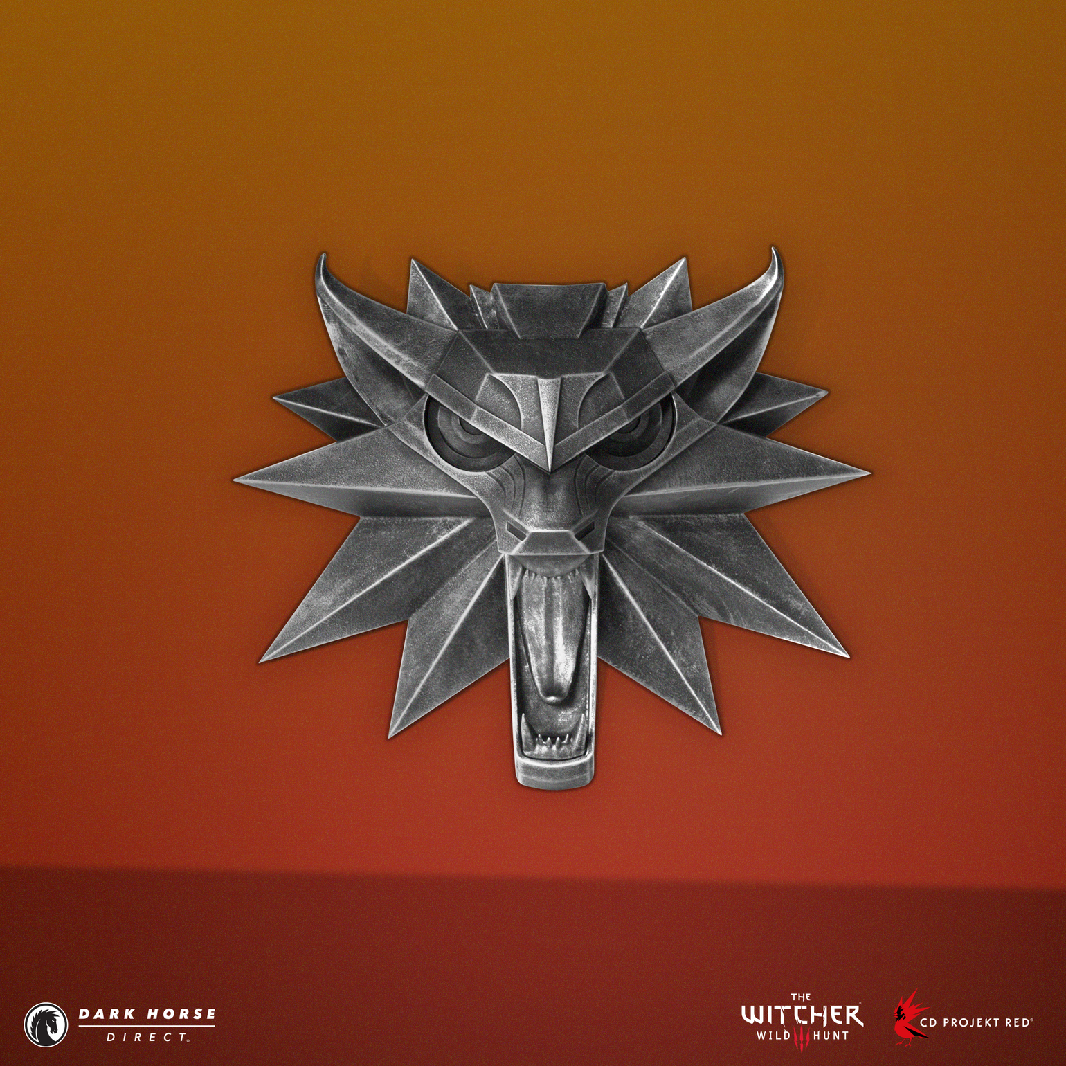 The Witcher 3: Wild Hunt - Wolf Wall Sculpture – Dark Horse Direct