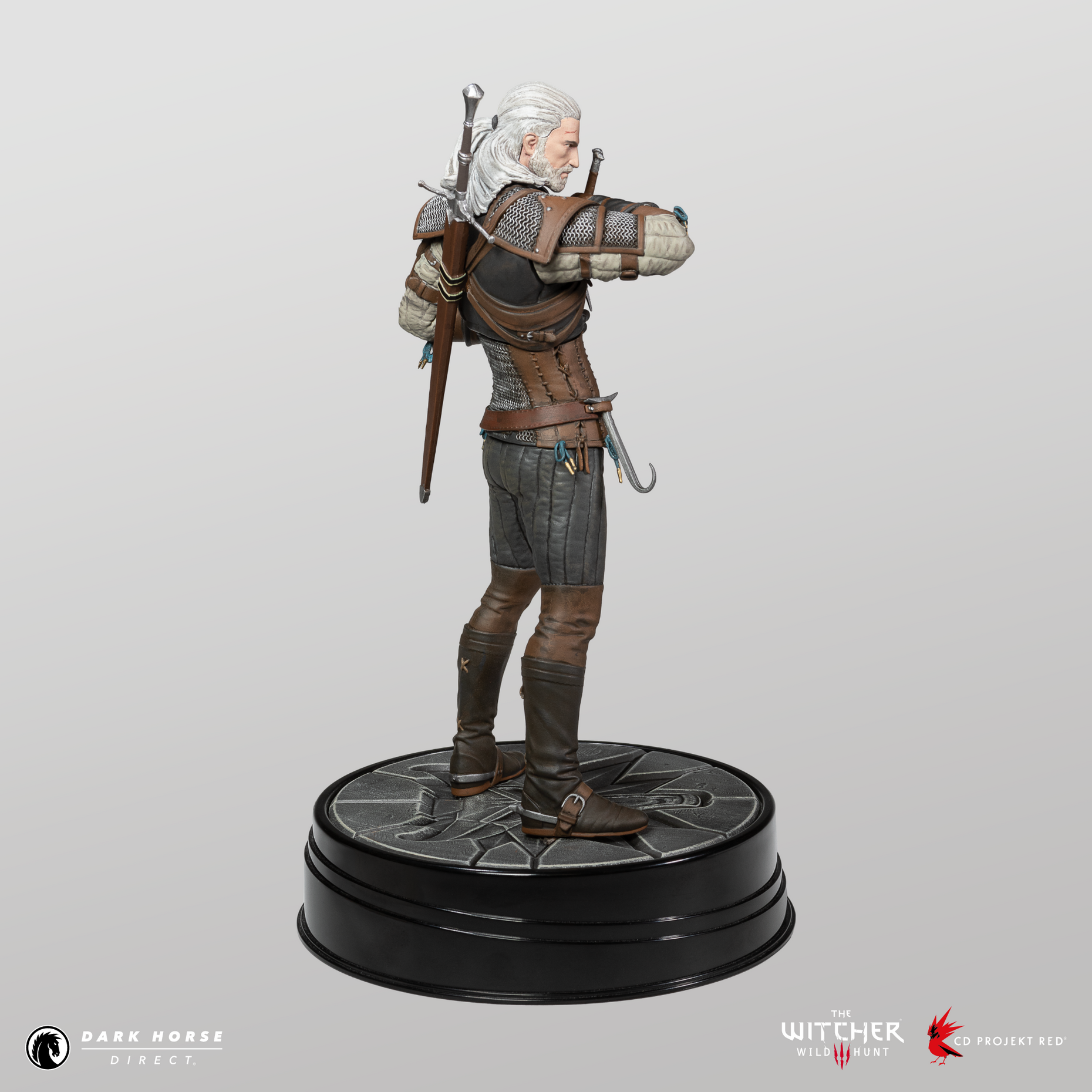 The Witcher 3 - Wild Hunt: Geralt Deluxe Hearts of Stone Figure – Dark ...