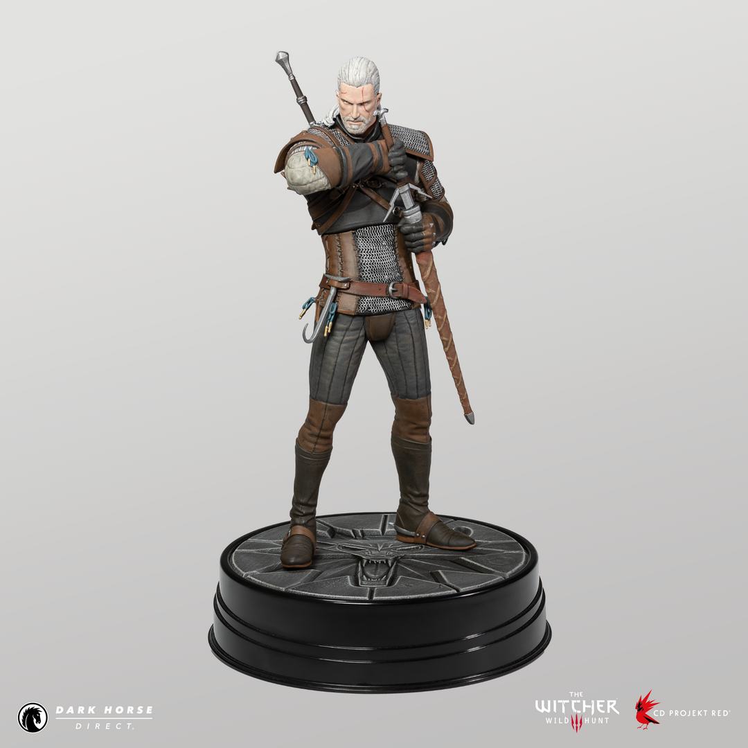The Witcher 3 - Wild Hunt: Geralt Deluxe Hearts of Stone Figure – Dark ...