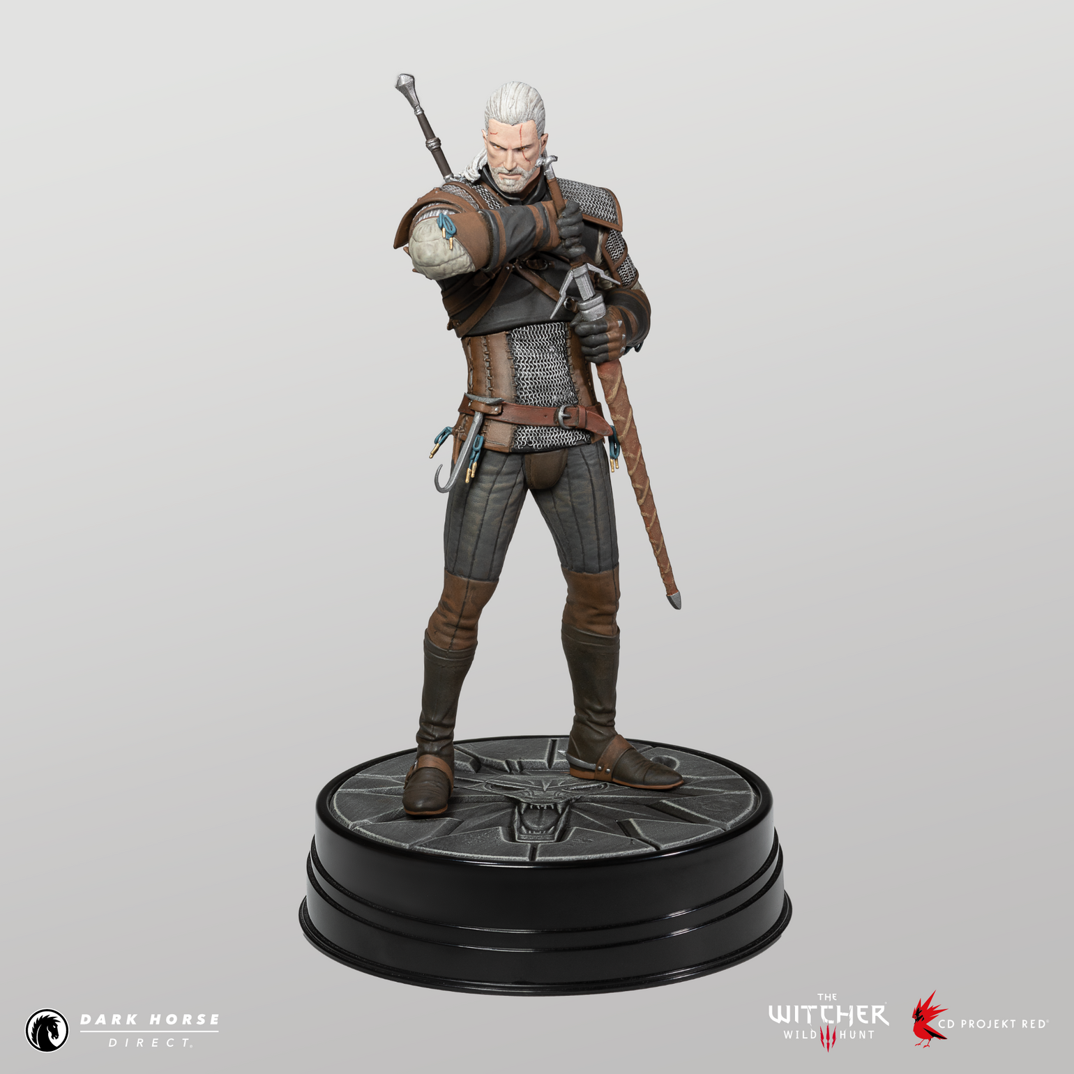 The Witcher 3 - Wild Hunt: Geralt Deluxe Hearts of Stone Figure – Dark ...