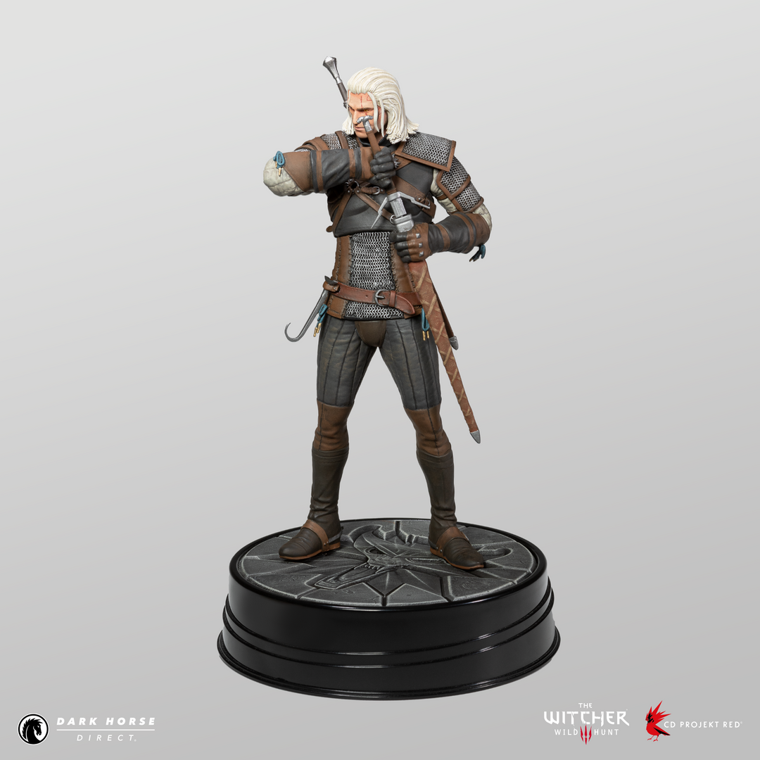 The Witcher 3 - Wild Hunt: Geralt Deluxe Hearts of Stone Figure – Dark ...