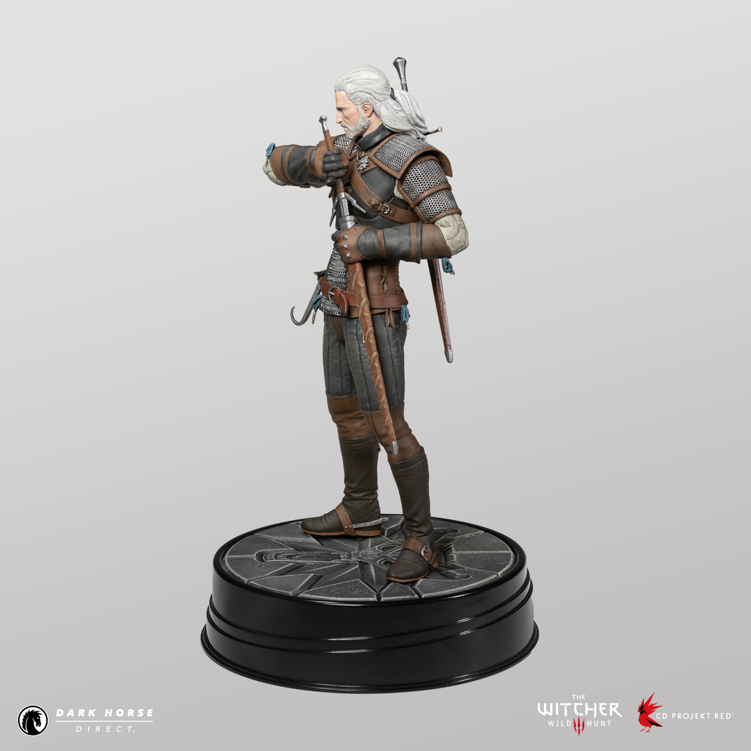The Witcher 3 - Wild Hunt: Geralt Deluxe Hearts of Stone Figure – Dark ...